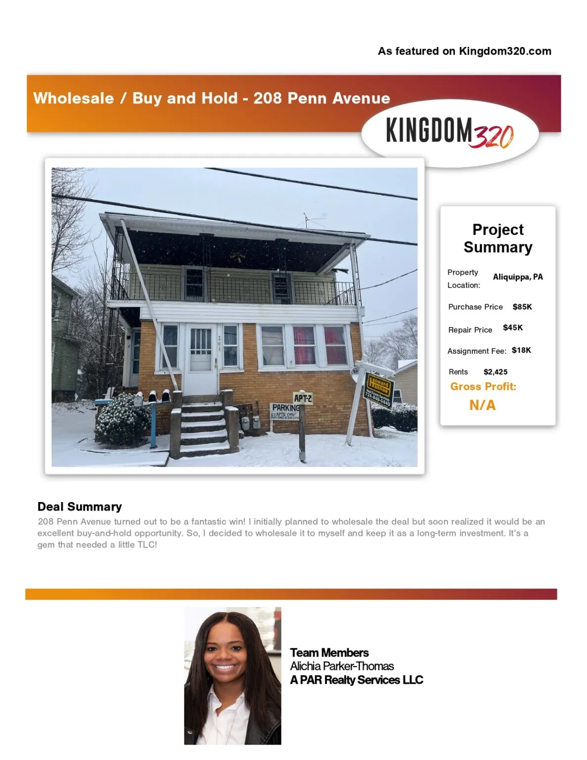 Student Success - Kingdom 320